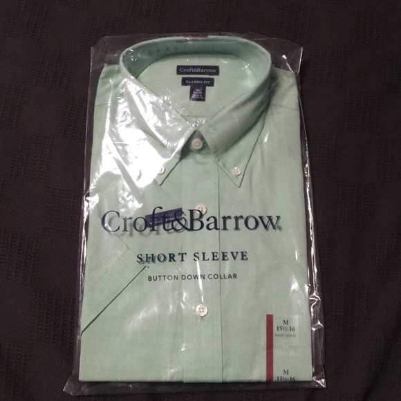 croft & barrow | Shirts | Nwt Mens Croft Barrow Ss Dress Shirt | Poshmark